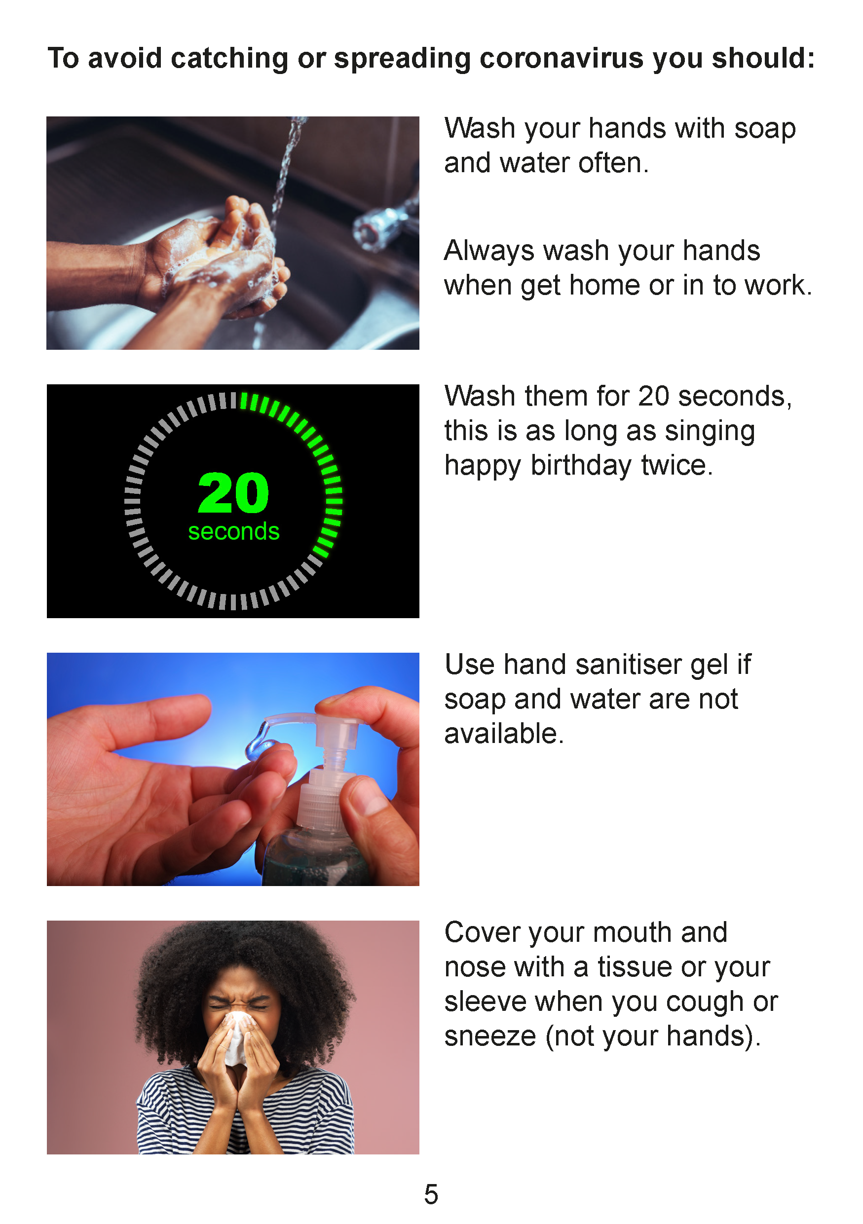 Protect yourself and others from coronavirus - Talking Media ...