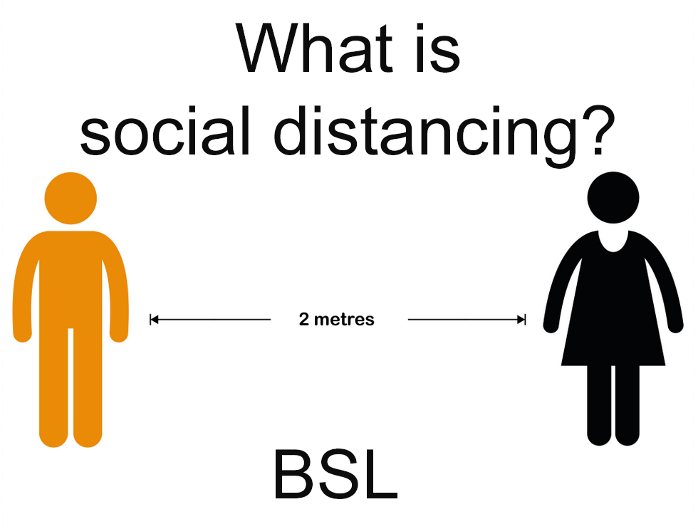 What is Social distancing and social isolation in BSL - Talking Media ...