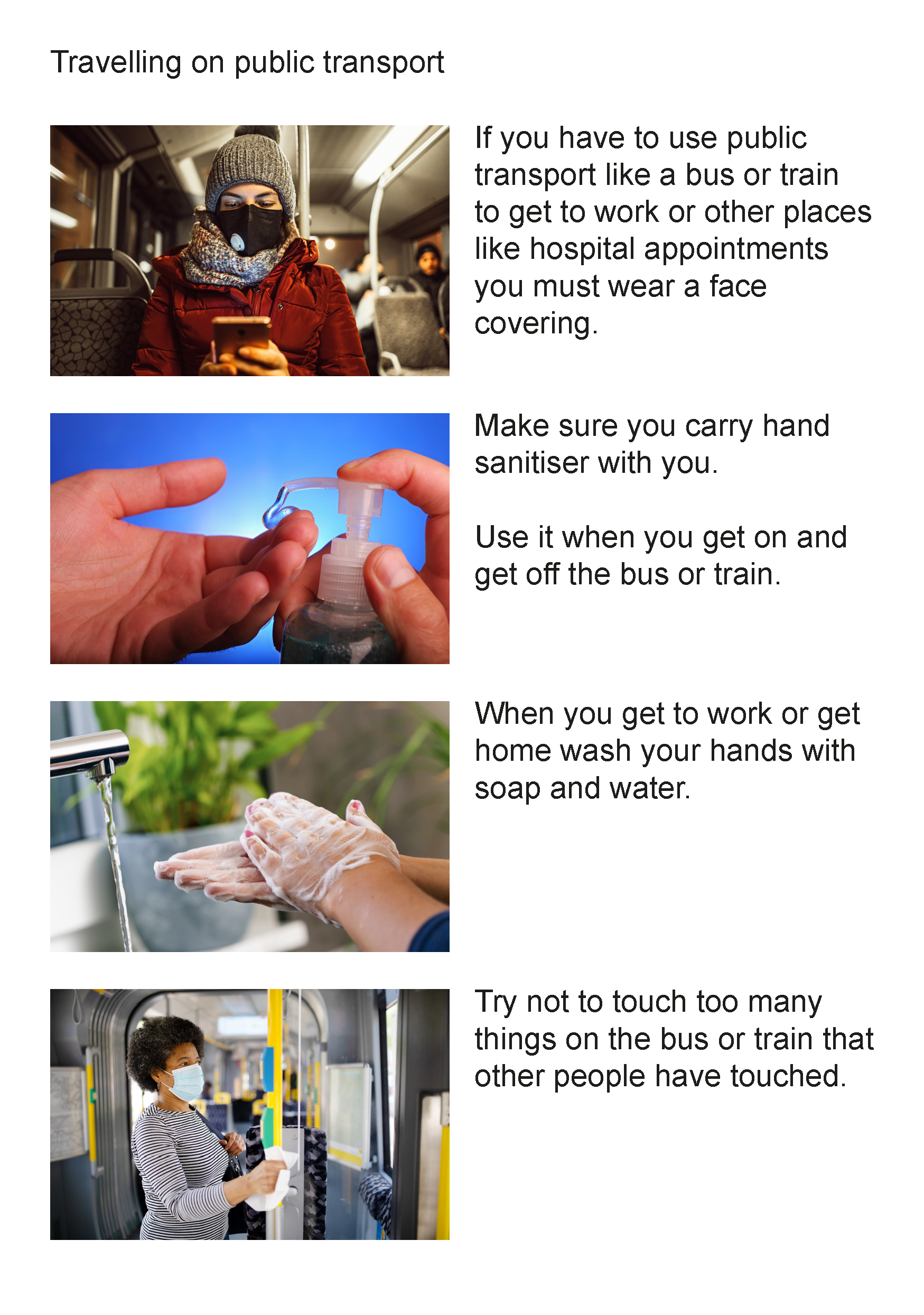 Coronavirus - Things to remember - Talking Media | Accessibility for ...