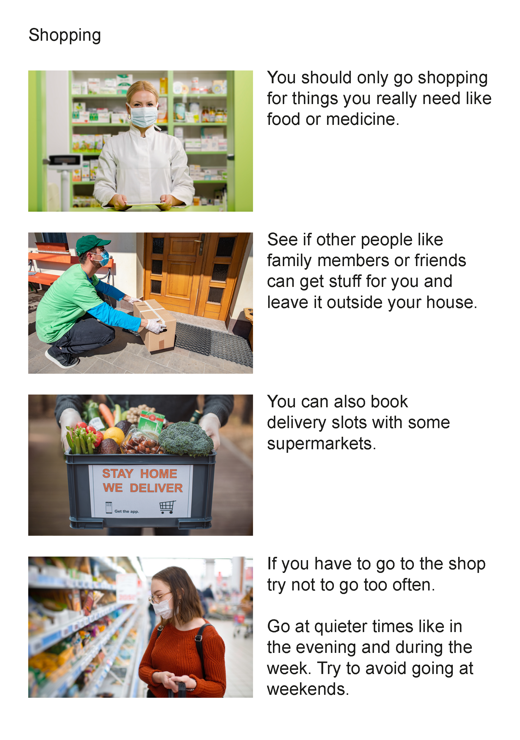 Coronavirus - Things to remember - Talking Media | Accessibility for ...