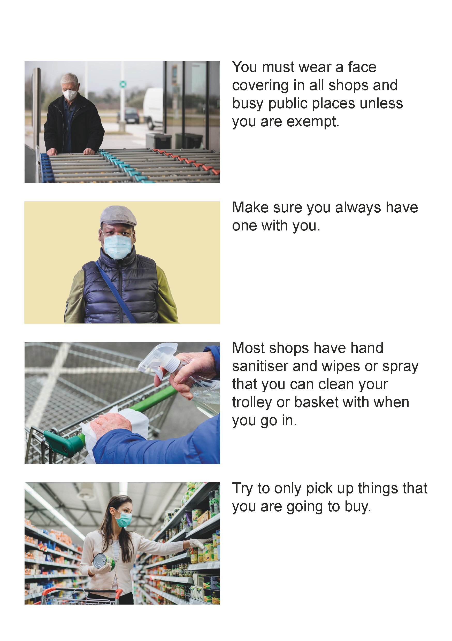 Coronavirus - Things to remember - Talking Media | Accessibility for ...