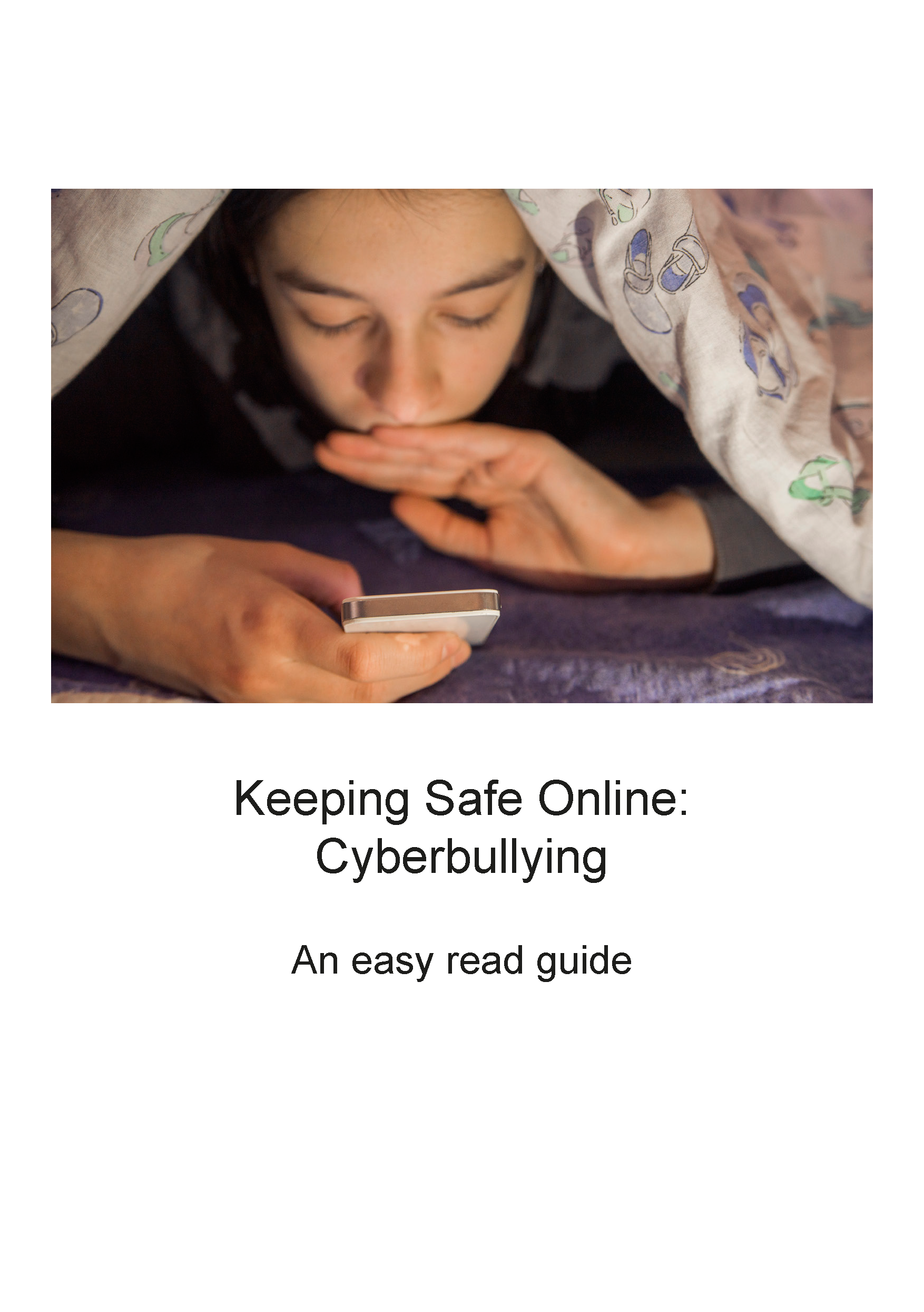 Keeping safe online: Cyberbullying - An easy read guide - Talking Media ...