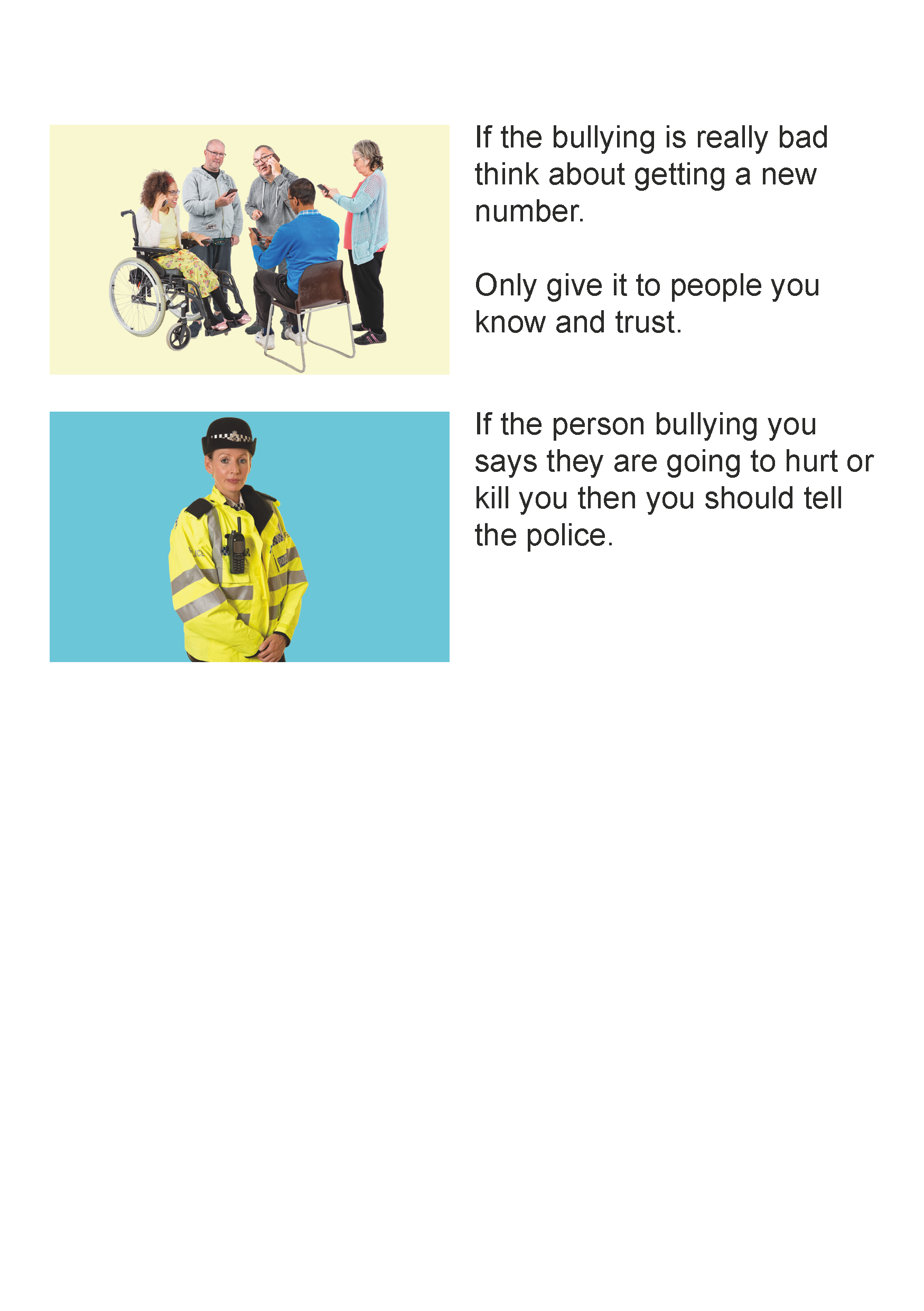 Keeping safe online: Cyberbullying - An easy read guide - Talking Media ...