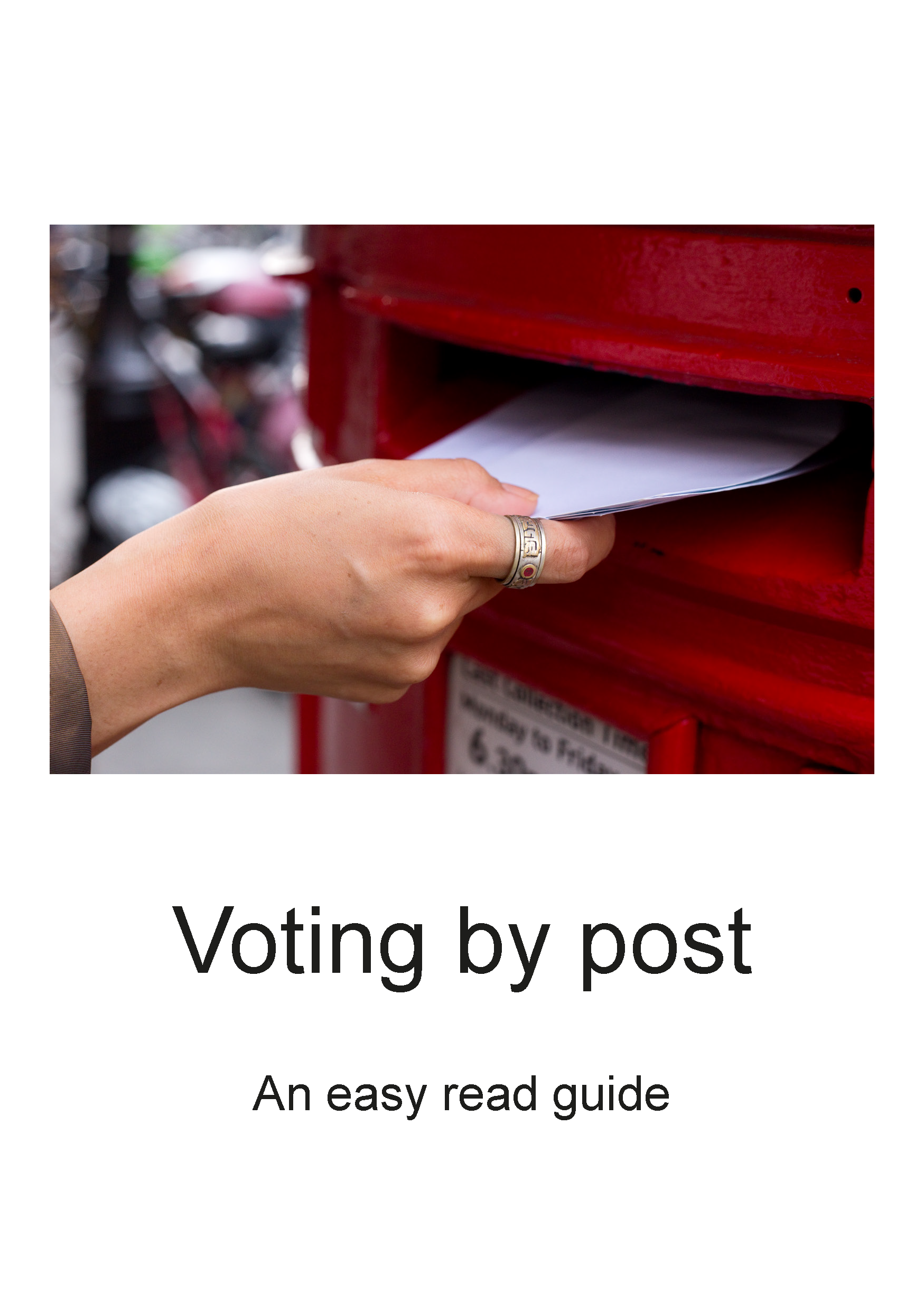Voting by post - Talking Media | Accessibility for All | BTM - Bradford ...