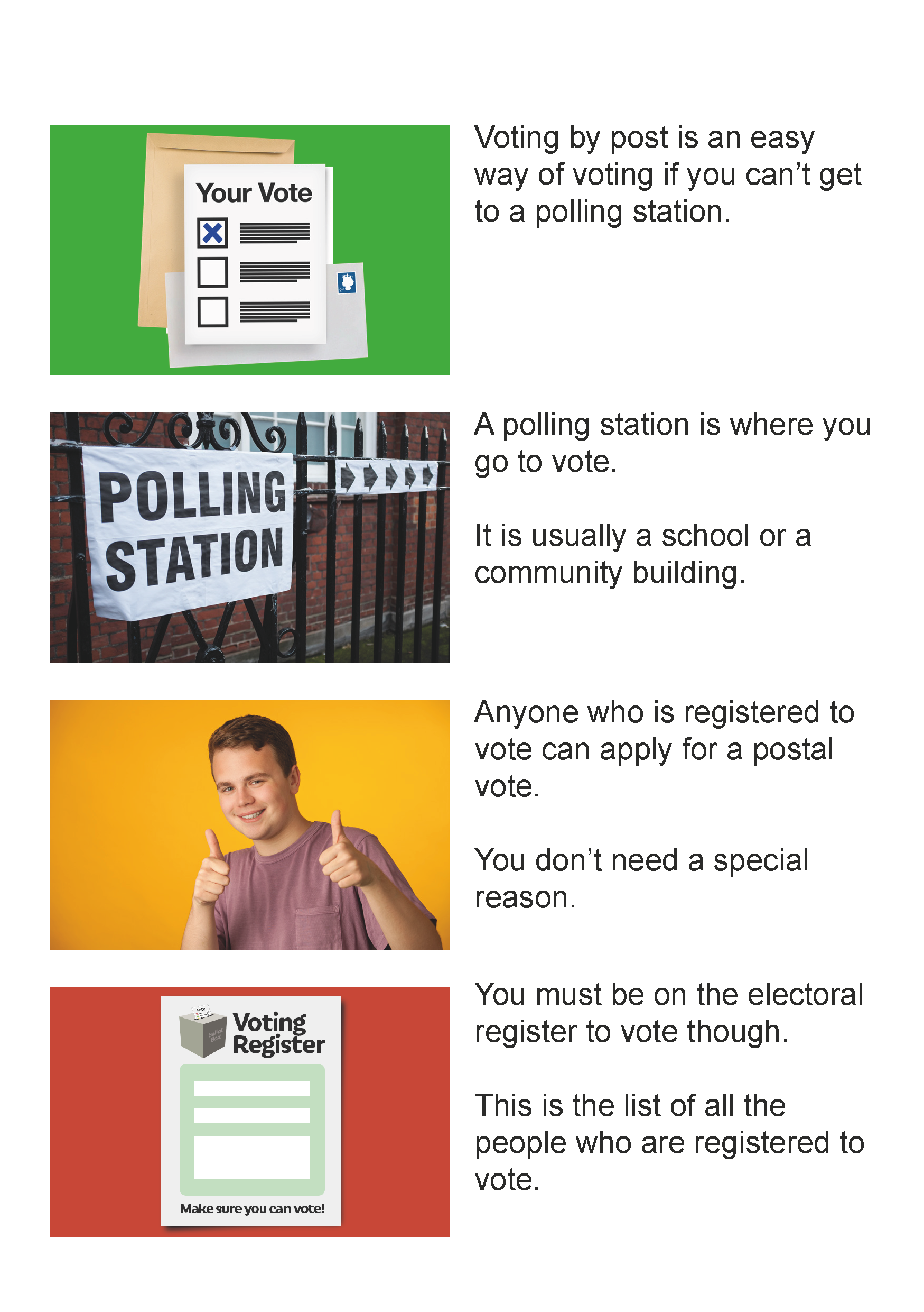 Voting by post - Talking Media | Accessibility for All | BTM - Bradford ...
