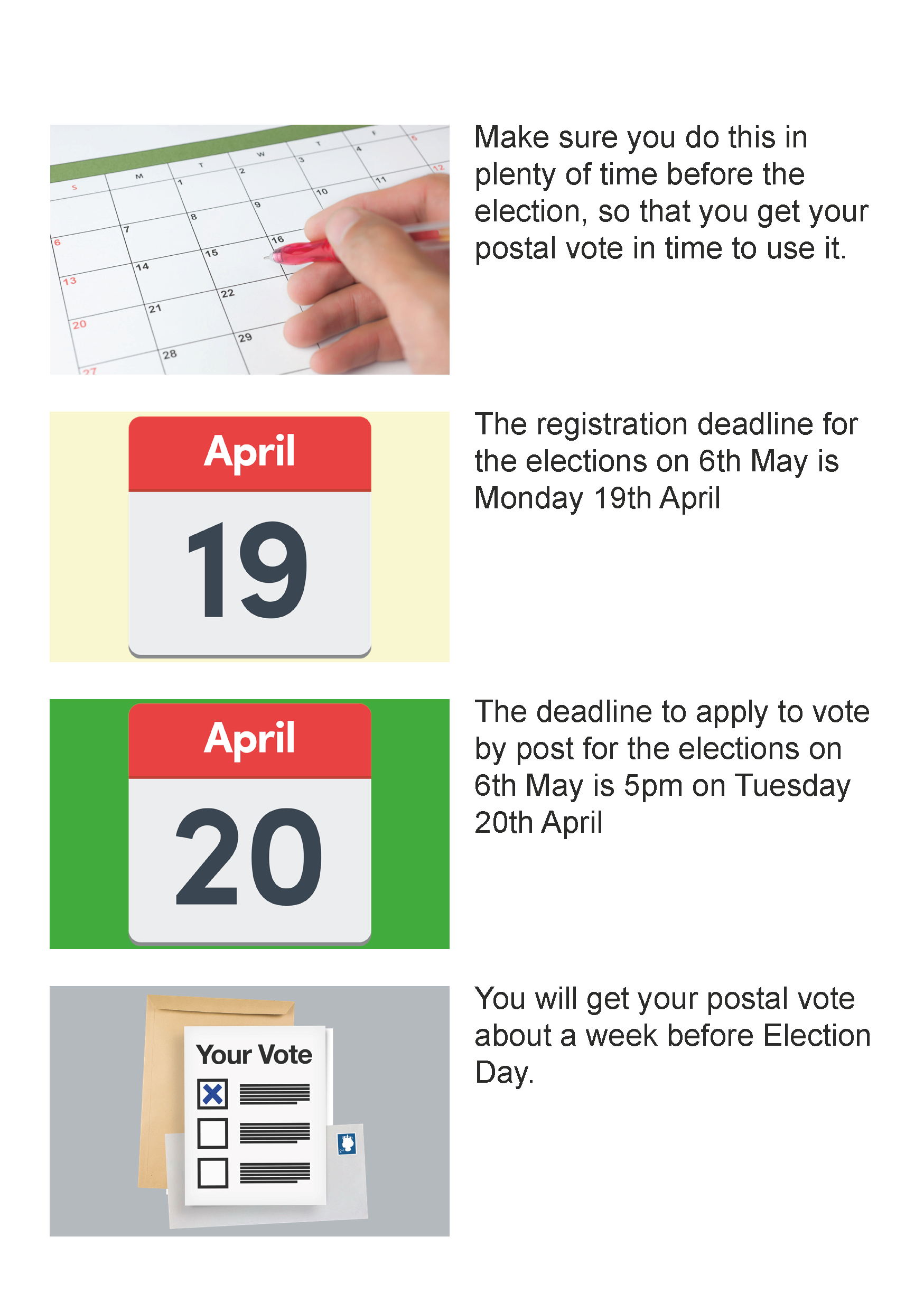 Voting by post - Talking Media | Accessibility for All | BTM - Bradford ...